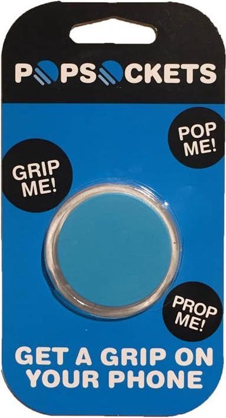 Pop Socket - Light Blue | bol.com