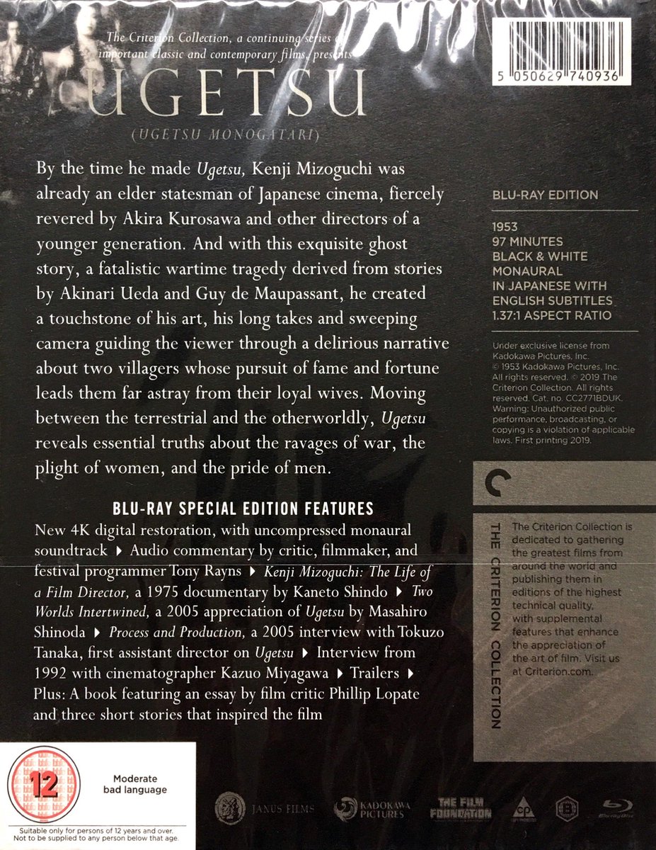 Ugetsu (1953) [The Criterion Collection] [Blu-ray] (Blu-ray) | Dvd's ...