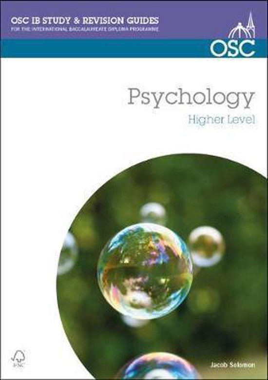 IB Psychology Higher Level | 9781907374418 | Jacob Solomon | Boeken ...