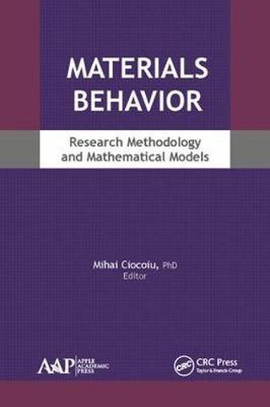 Materials Behavior | 9781771887373 | Boeken | bol