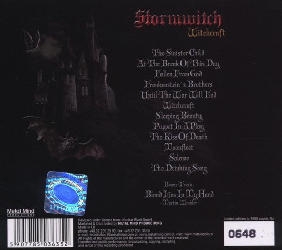 Stormwitch - Witchcraft, Stormwitch | Muziek | bol