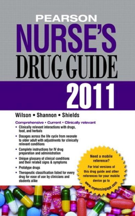 Pearson Nurse's Drug Guide [With Access Code] | 9780132149266 | Ph.D ...