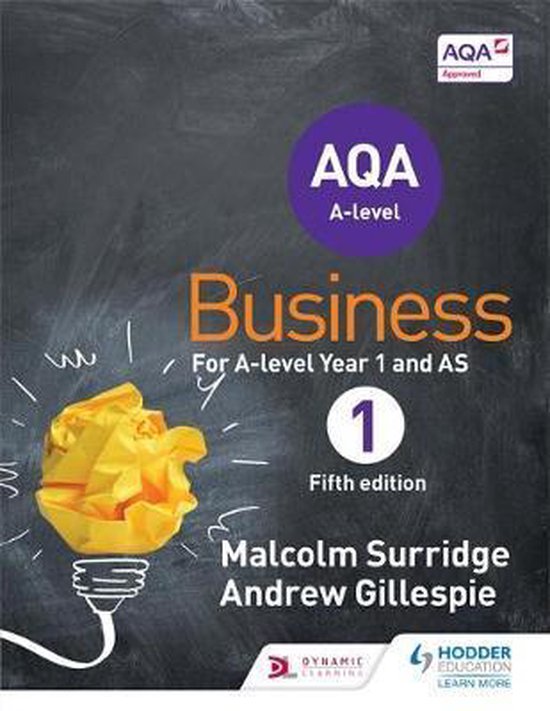 AQA Business for A Level 1 (Surridge & Gillespie), Malcolm Surridge ...