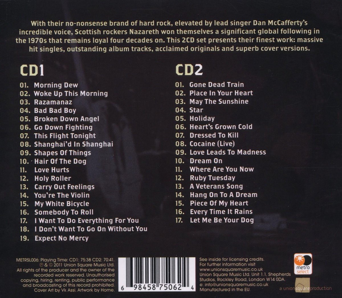 Bad Bad Boyz, Nazareth | CD (album) | Muziek | bol