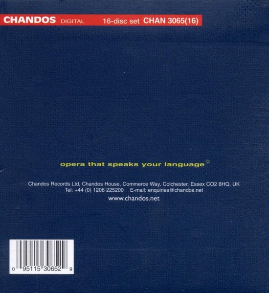 Opera in English - Wagner: The Ring Cycle / Goodall, et al, Goodal | CD ...