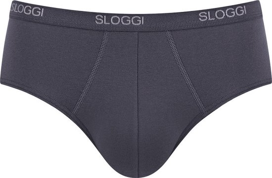 Sloggi men Basic Midi 10004712 antraciet-XXL (8) - XXL (8) | bol