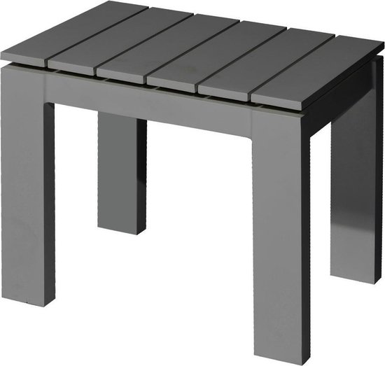 Morris side table 50x40 cm alu anthracite | bol