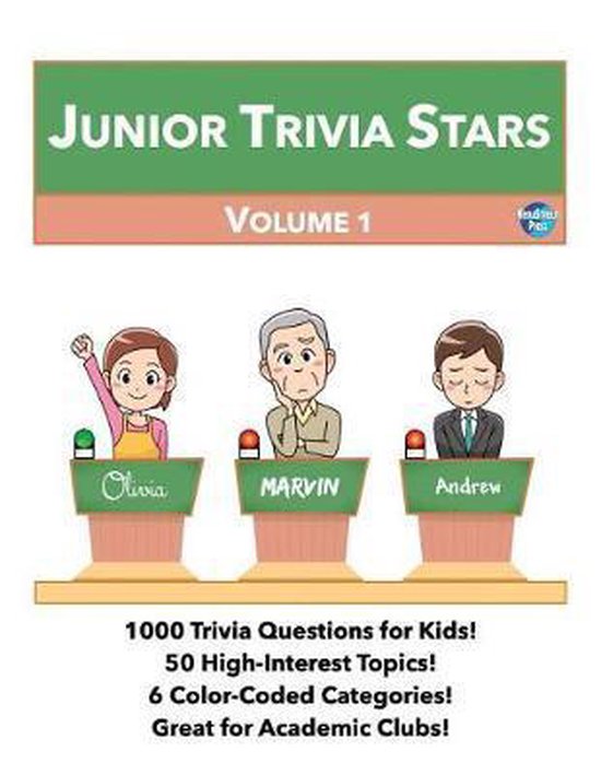 Junior Trivia Stars, Andrew Frinkle | 9781719192590 | Boeken | bol.com