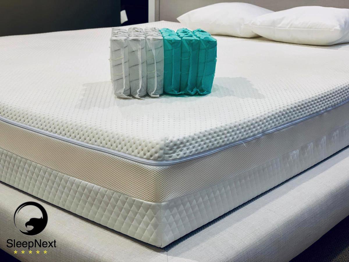 Luxe Micro-Pocket 1000 veren + traagschuim matras - 80x200 | bol.com