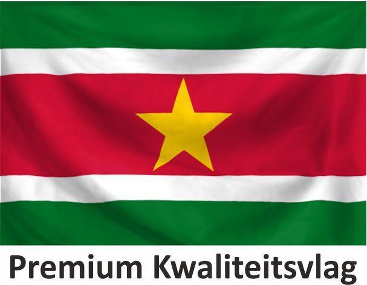 Surinaamse Vlag Suriname 150x225cm | bol.com
