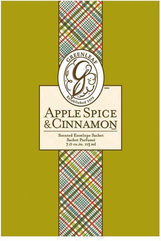 Greenleaf Geurzakje Apple Spice & Cinnamon 2 stuks | bol.com