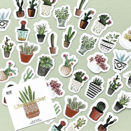 Set van 135 Stickers Bloemen en Planten| Set Stickers Botanisch | bol.com