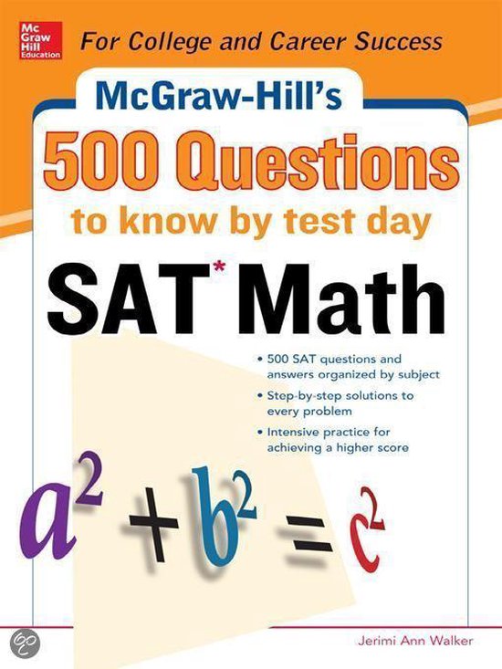 500 Sat Math Questions to Know by Test Day (ebook), Jerimi Ann Walker ...