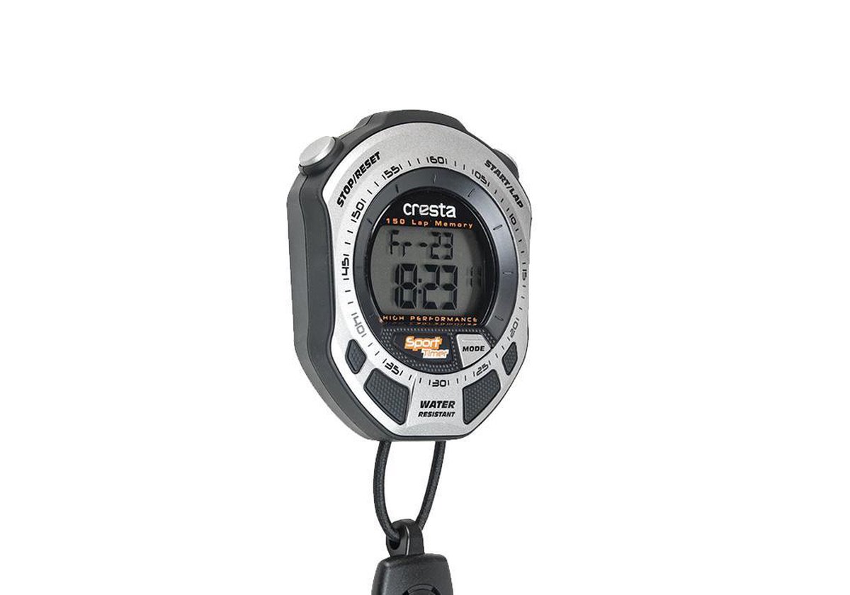 Cresta SPT200 - Professionele Stopwatch - Digitaal - Zwart / Grijs ...
