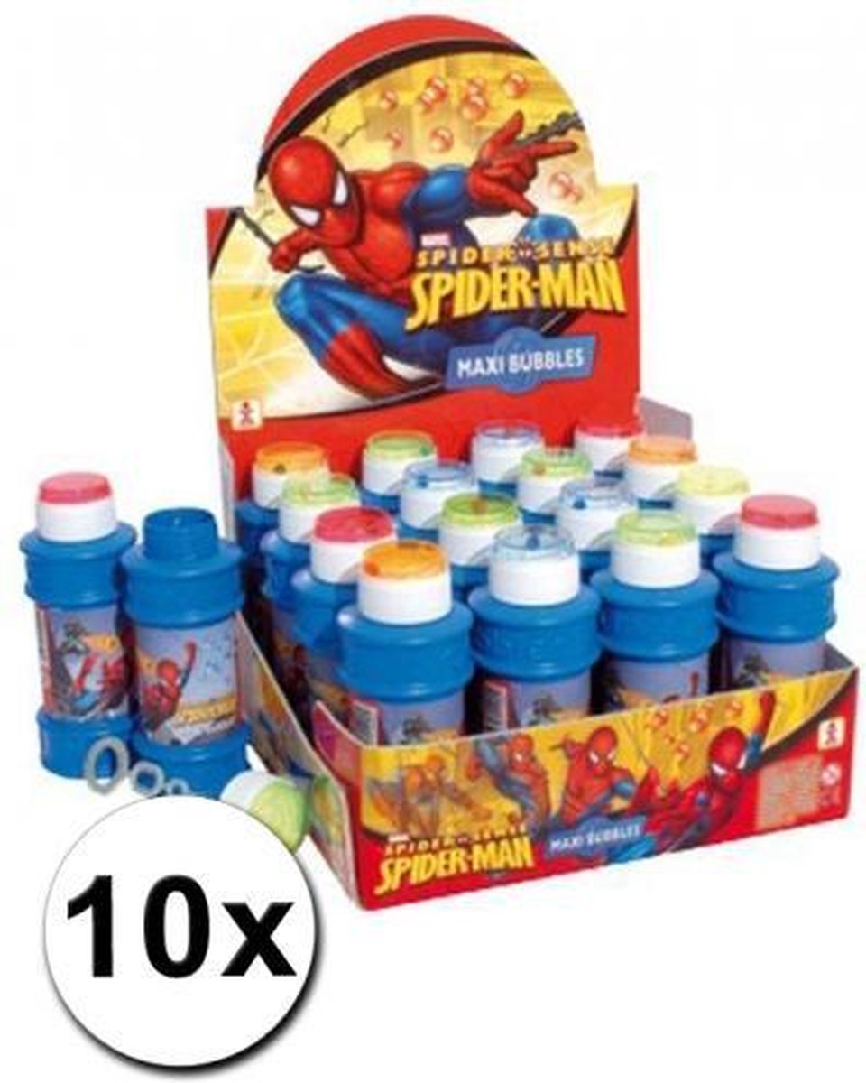 Spiderman bellenblaas set 10 stuks | bol.com