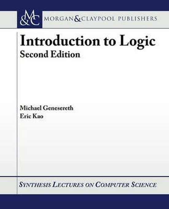 Introduction to Logic (ebook), Michael Genesereth | 9781627054089 | Boeken | bol