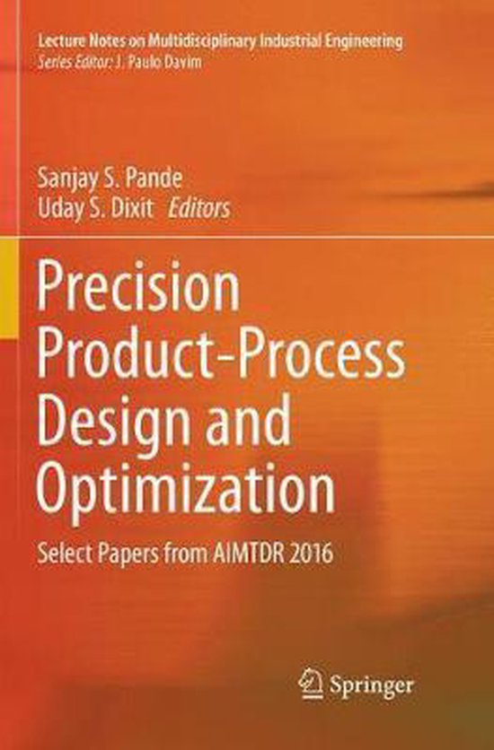 Lecture Notes On Multidisciplinary Industrial Engineering Precision