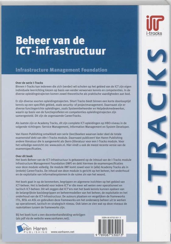 Beheer Van De Ict-Infrastructuur - Infrastructure Management Foundation ...