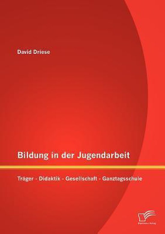 Bildung in der Jugendarbeit, David Driese | 9783842883451 | Boeken | bol