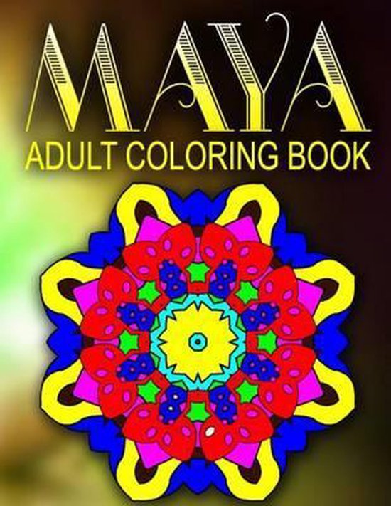 MAYA ADULT COLORING BOOKS - Vol.7 | 9781517748142 | Jangle Charm ...
