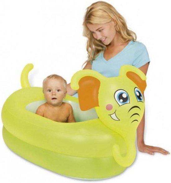 Gele olifant babybadje | bol.com