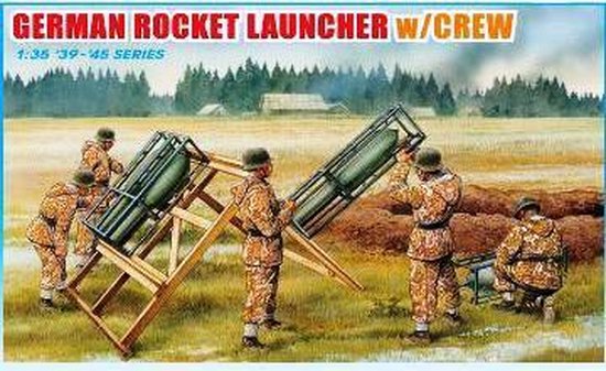 Dragon - 1/35 GERMAN ROCKET LAUNCHER W/CREW (2/23) * - modelbouwsets ...