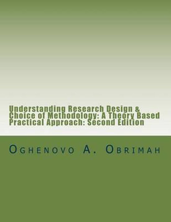 Understanding Research Design & Choice of Methodology | 9781515367628 ...