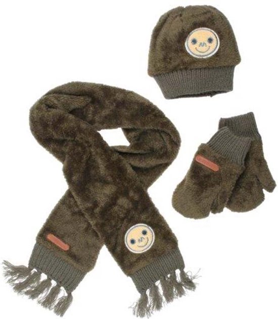 Moodstreet sjaal+muts+wanten | bol