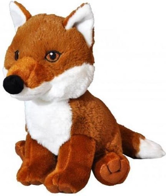 Pluche vos knuffel 23 cm - knuffeldier / knuffels | bol.com