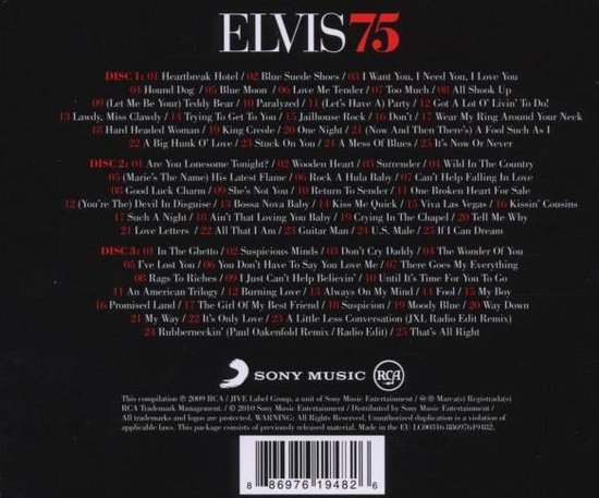 Elvis 75, Elvis Presley | Muziek | bol