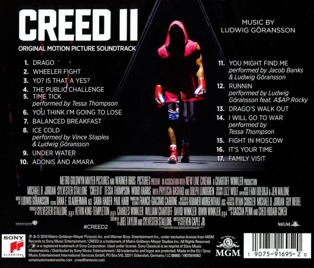 Creed II (Original Motion Picture Soundtrack), Ludwig Goransson | CD ...