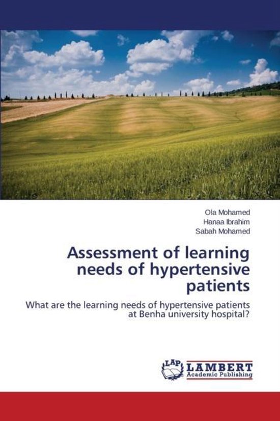 Assessment of learning needs of hypertensive patients, Mohamed Ola ...