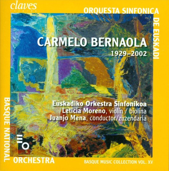 Basque Music Collection Vol.Xv, Euskadiko Orkestra Sinfonikoa | CD ...