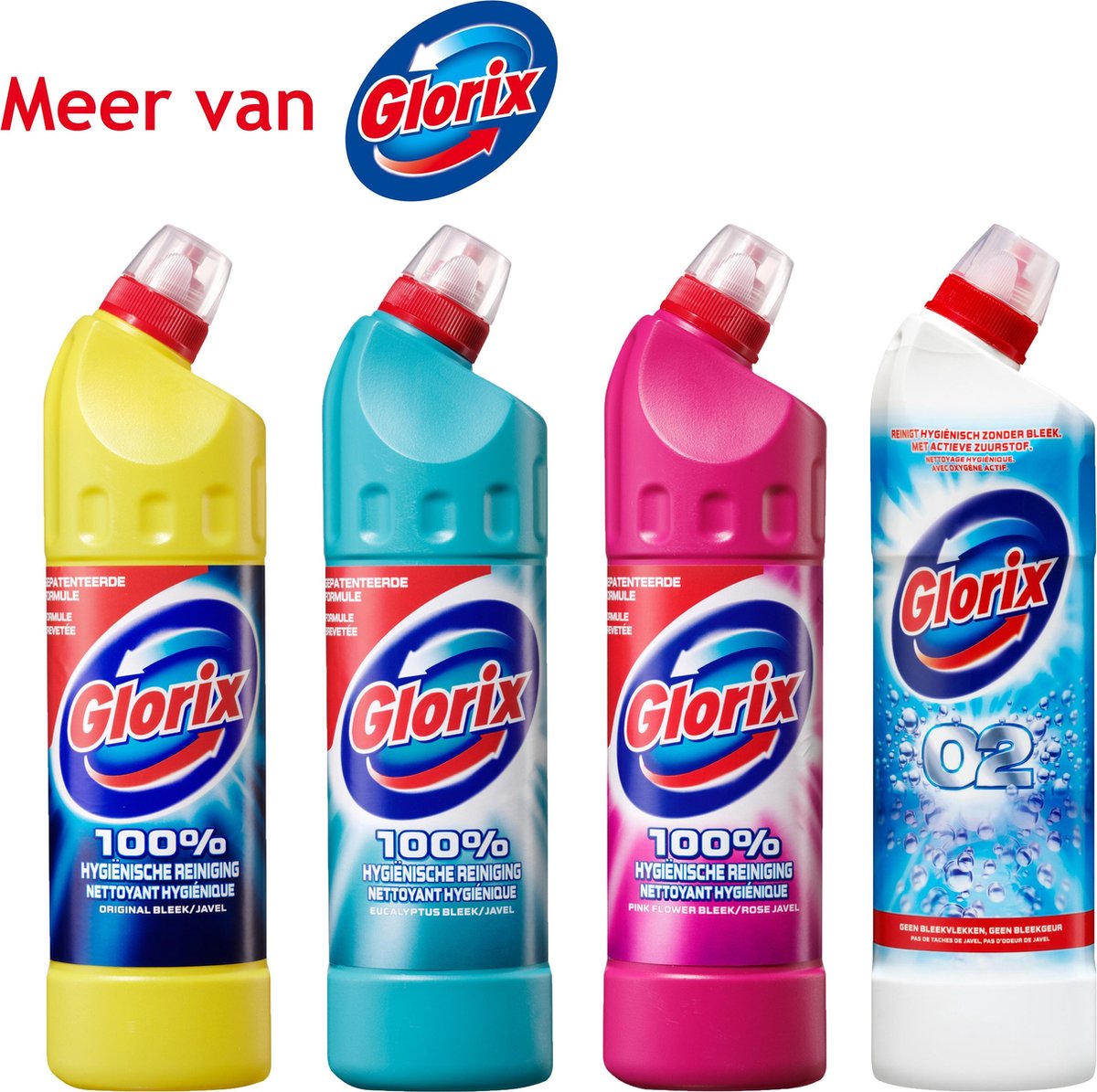 Glorix Original Bleek Toiletreiniger - 750 ml - Schoonmaakmiddelen ...