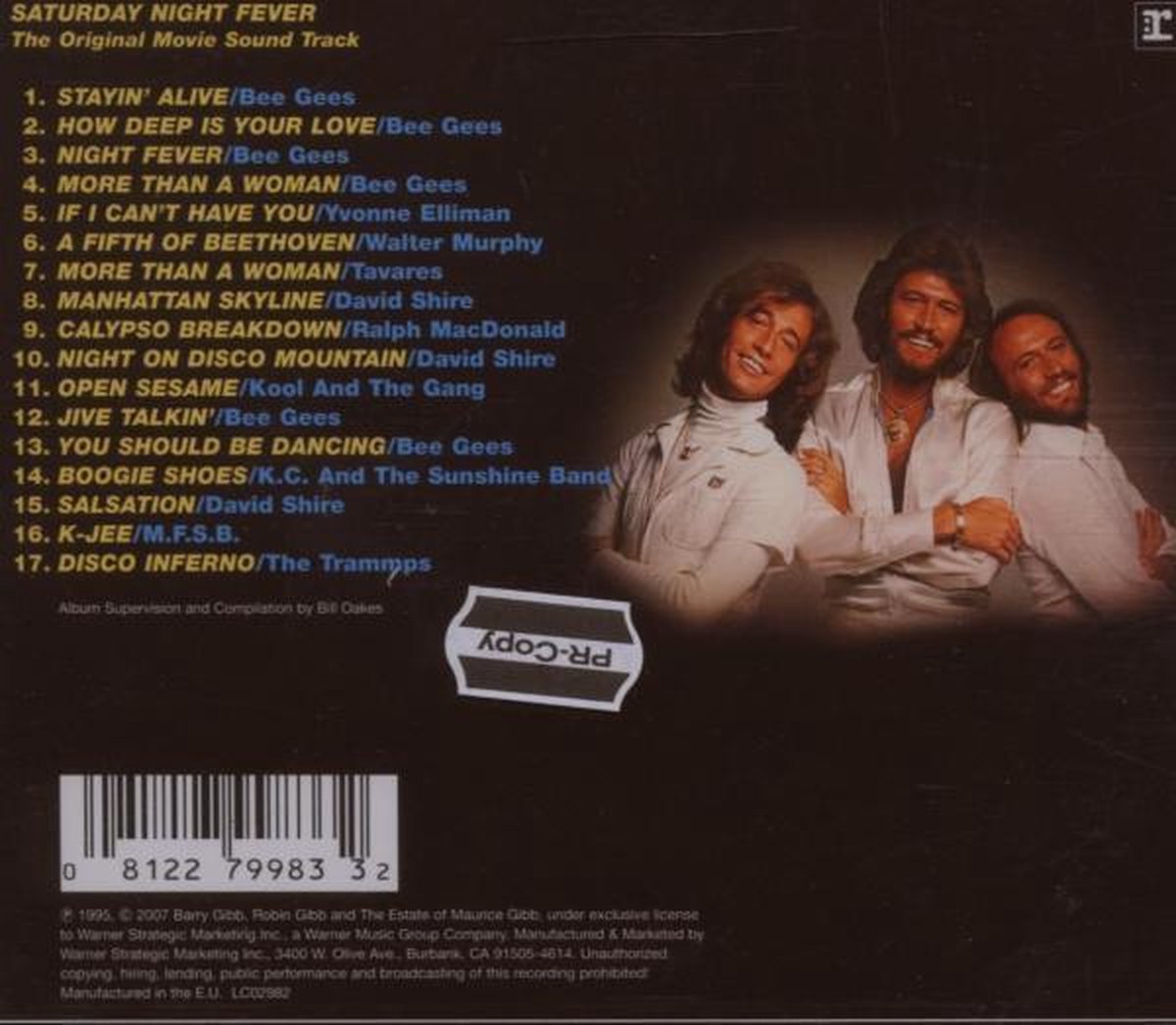 Saturday Night Fever, Original Soundtrack | CD (album) | Muziek | bol