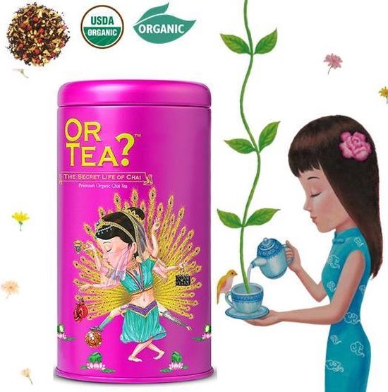 Or Tea 'The Secret Life of Chai' losse thee BIO (100 gram) | bol