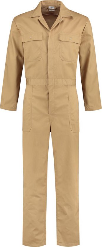 EM Workwear Overall pol/kat Kaki - Maat 52 | bol