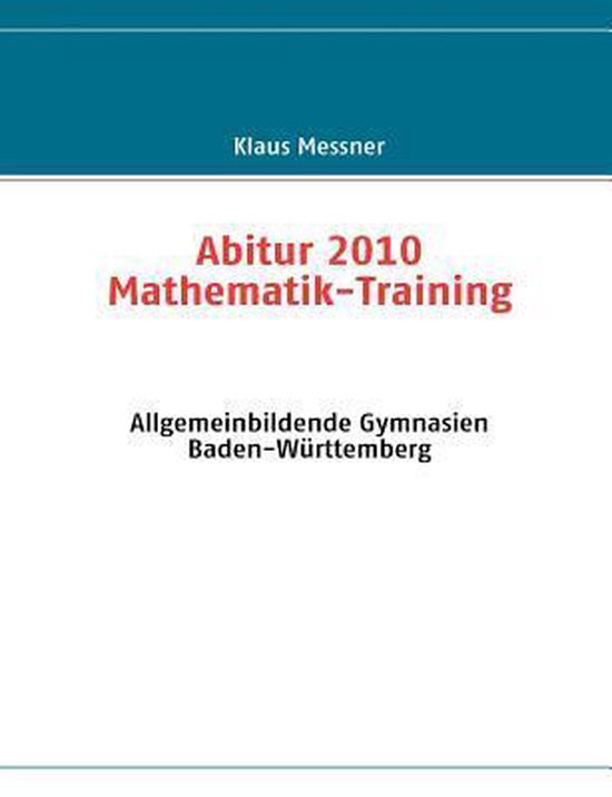 Abitur 2010, Klaus Messner | 9783839142530 | Boeken | bol.com