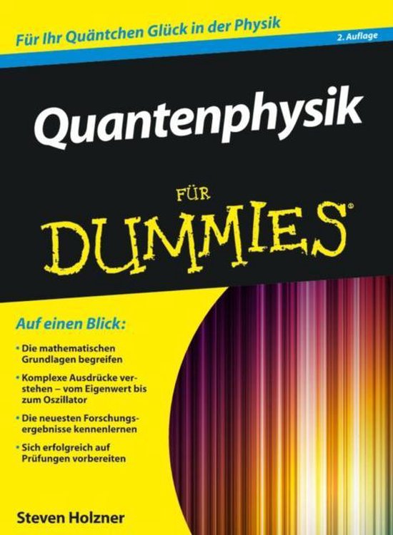 Quantenphysik fur Dummies | 9783527708710 | Steven Holzner | Boeken | bol