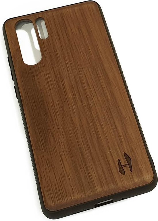 Echt houten hardcase cover iPhone 5 / 5S - donker notenhout | bol.com