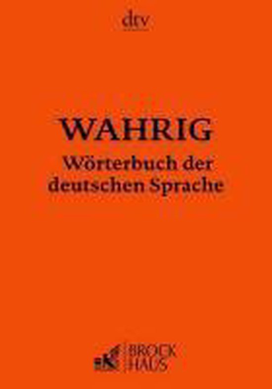 Wahrig Worterbucher | 9783423347433 | Renate Wahrig-Burfeind | Boeken | bol