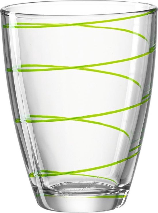 Montana Jolly Waterglas - 350 ml - Groen - 6 stuks | bol