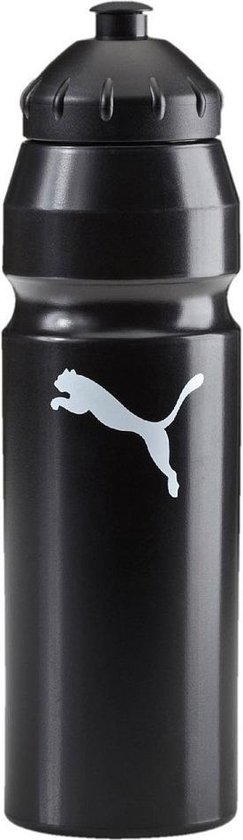 Puma - Waterbottle Plastic 1L - Zwart - 1 Liter | bol.com