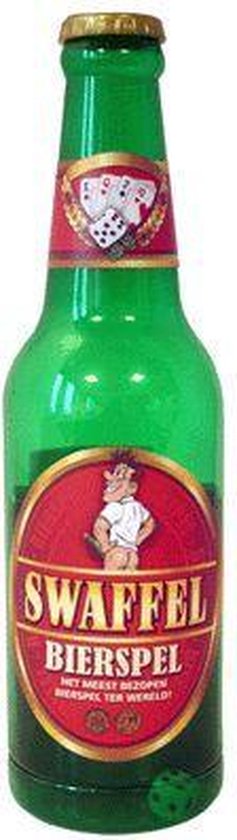 Swaffel bierspel in bierfles | bol