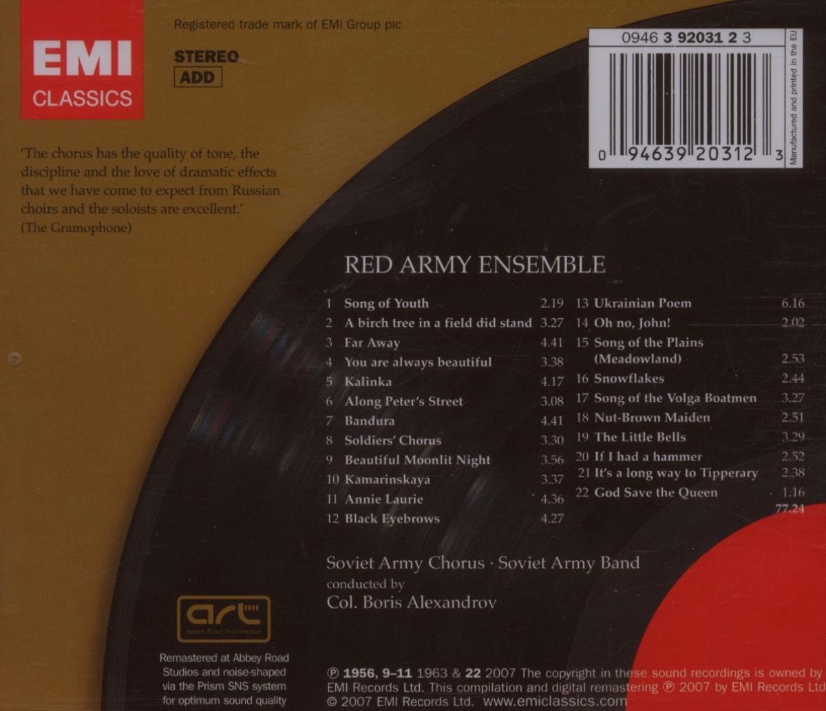 Red Army Ensemble 07, Red Army | CD (album) | Muziek | bol.com