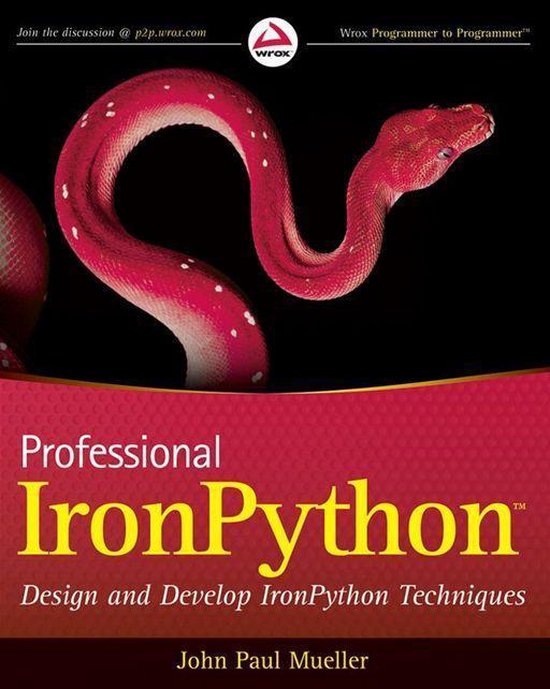 Professional IronPython (ebook), John Paul Mueller | 9780470881668 ...