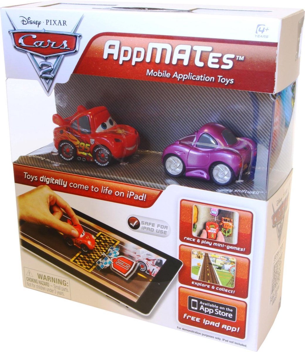AppMATes Cars 2 Bliksem McQueen & Holly Shiftwell | bol.com