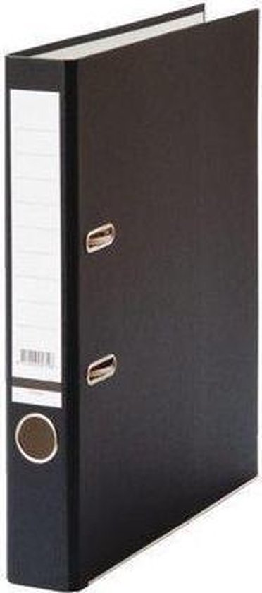 Ordner A4 Smal Karton Huismerk Zwart | bol.com