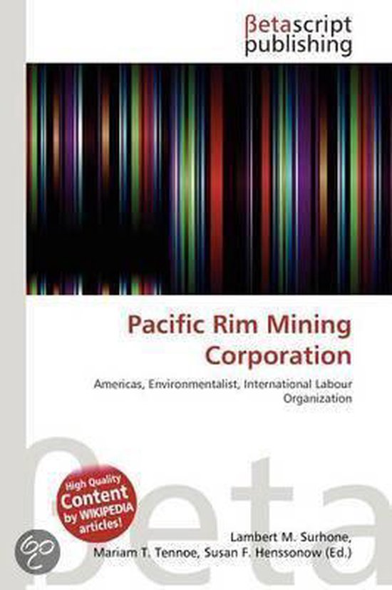 Pacific Rim Mining Corporation | 9783639939422 | Boeken | bol.com