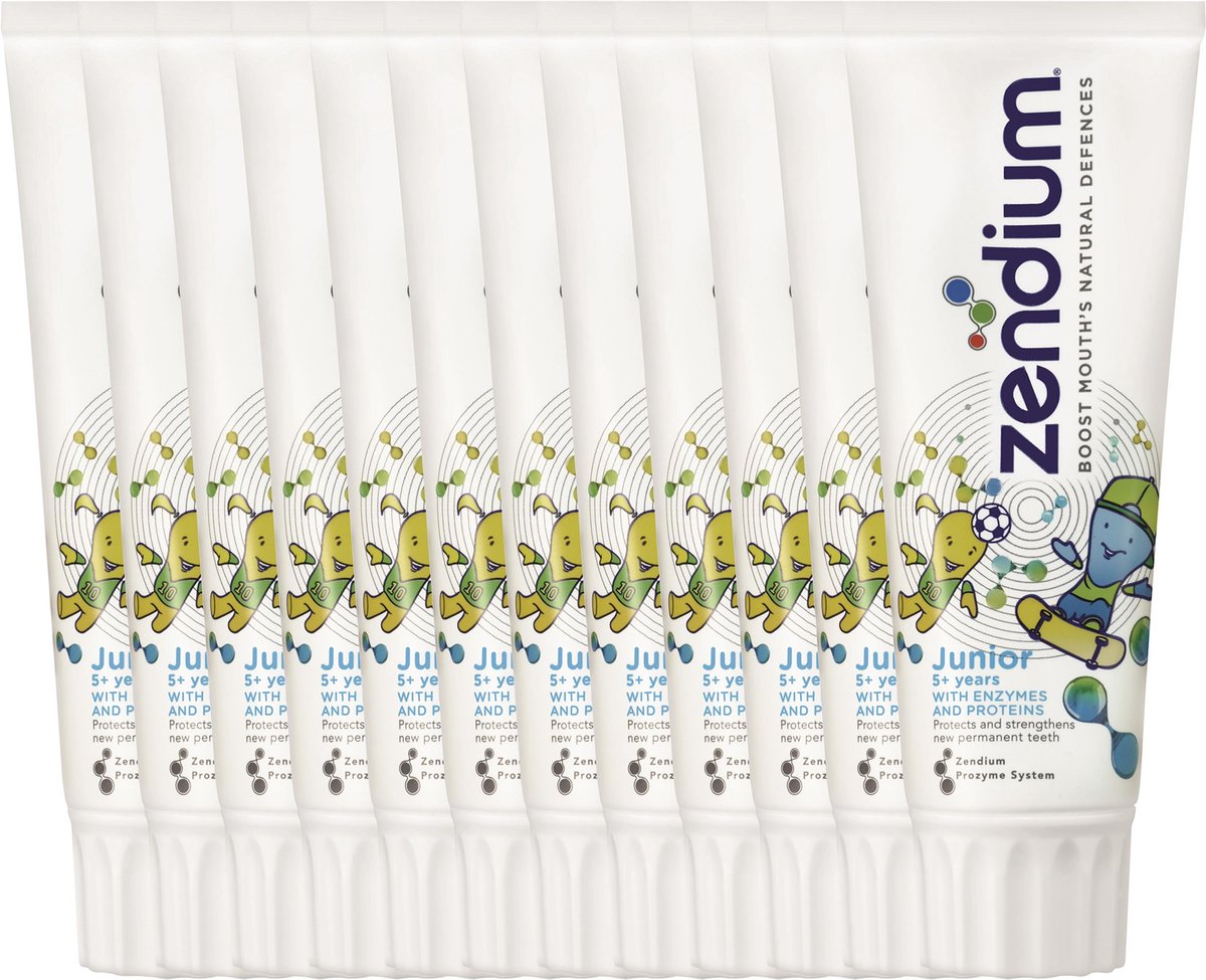 Zendium TP Junior 5-12jr 75ML 12x | bol.com